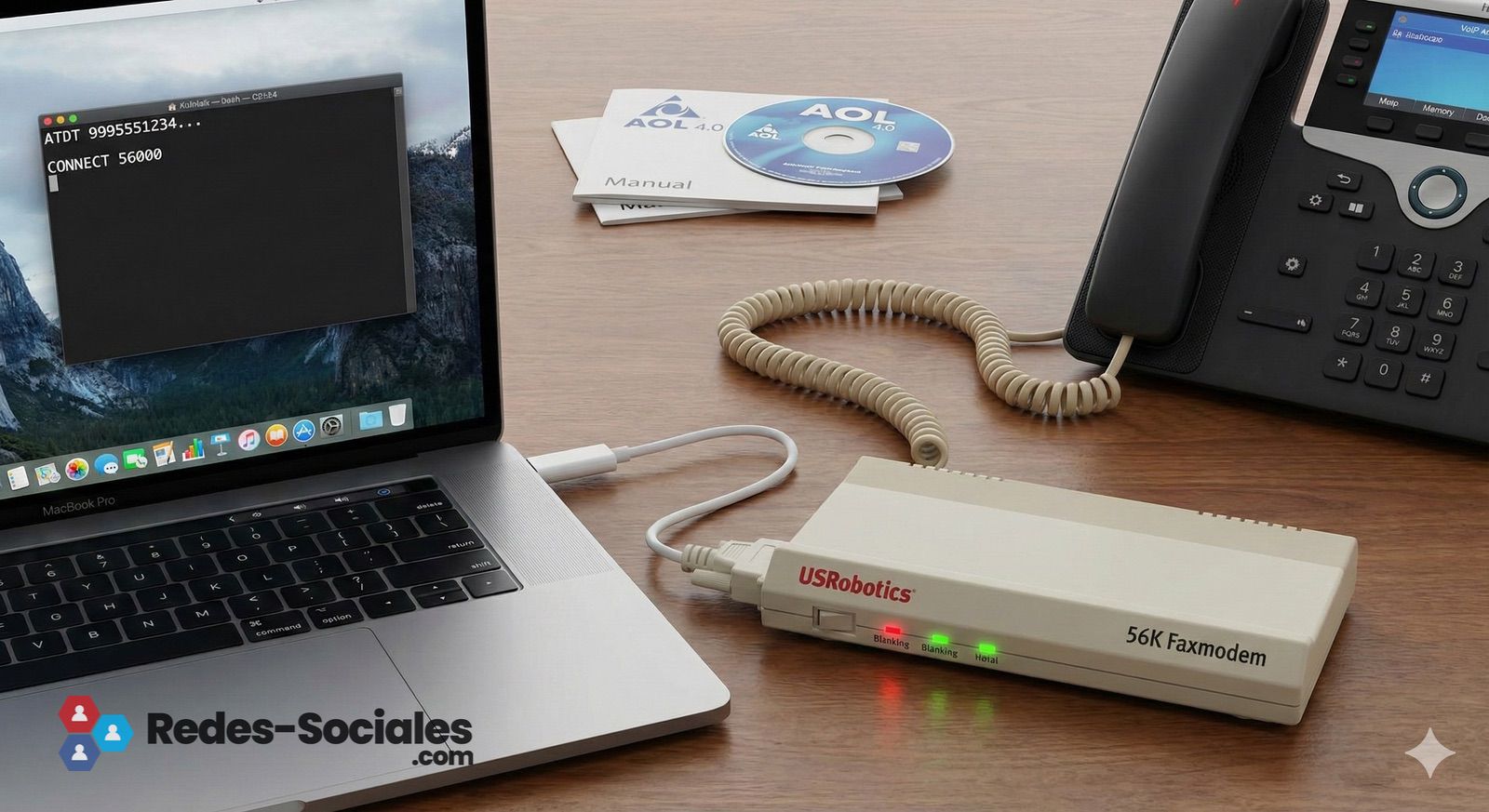 Le son du modem revient en 2025 : des Espagnols testent le « dial-up ...